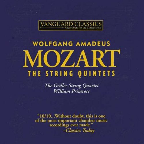 Griller String Quartet, William Primrose: Mozart - Complete String Quintets (FLAC) - BOXSET.ME
